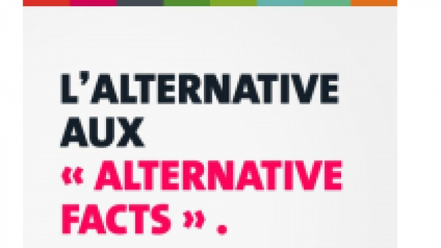 Le Monde - "L'alternative aux "alternative facts""